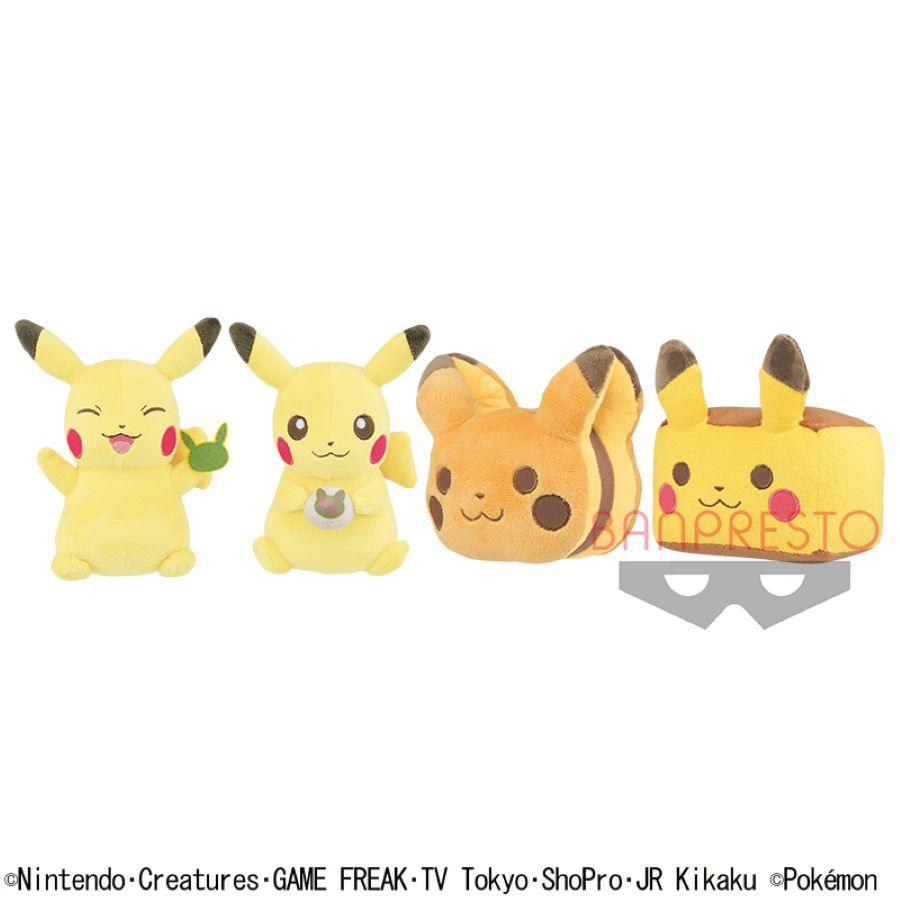 Pokémon Tea Party ぬいぐるみ～和菓子コレクション～｜タイトーの10月のおすすめプライズ